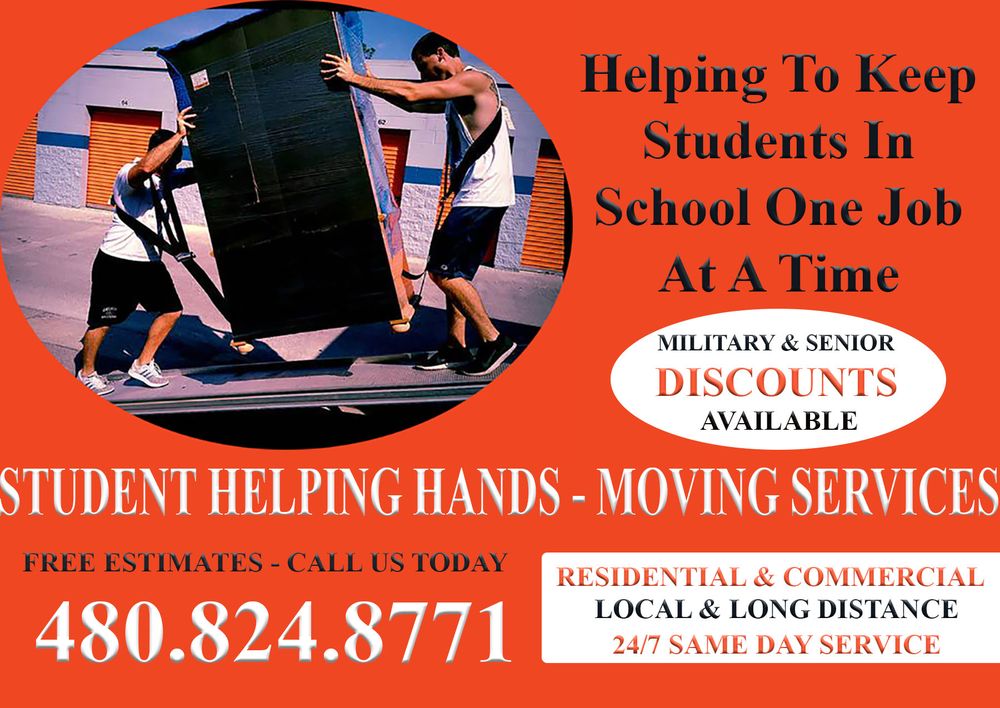 Student Helping Hands Phoenix, Arizona. Reviews – QQ moving